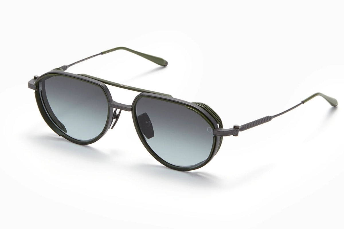 Akoni | Skyracer in Black Iron Sunglasses - twelvesixtynine