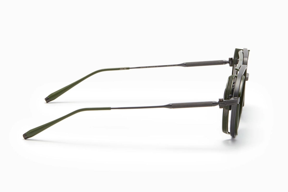 Akoni | Skyracer in Black Iron Sunglasses - twelvesixtynine
