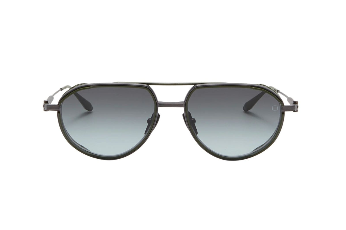 Akoni | Skyracer in Black Iron Sunglasses - twelvesixtynine
