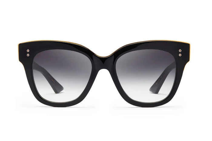 Dita | Day Tripper in Black - 18k Gold Sunglasses - twelvesixtynine