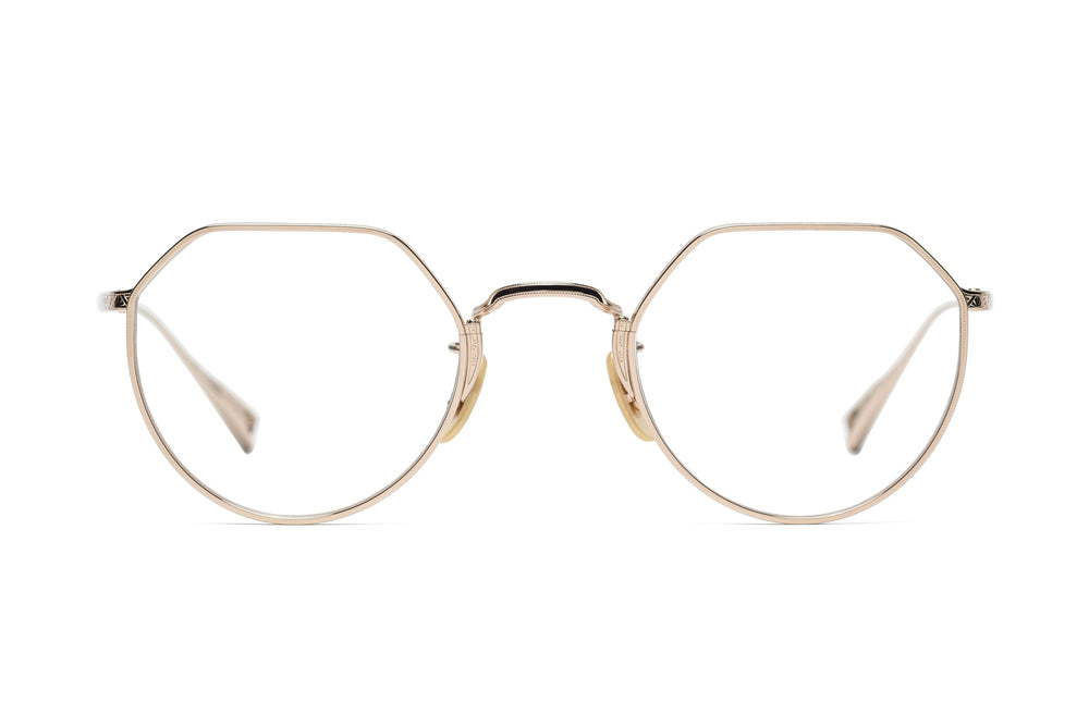 Eyevan 7285 | John B in Gold Eyeglasses - twelvesixtynine
