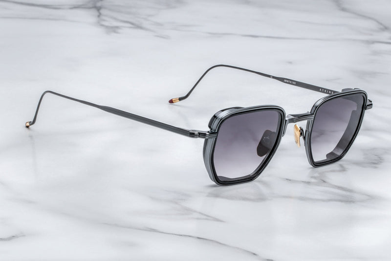 Jacques Marie Mage | Atkins in Slate Sunglasses - twelvesixtynine