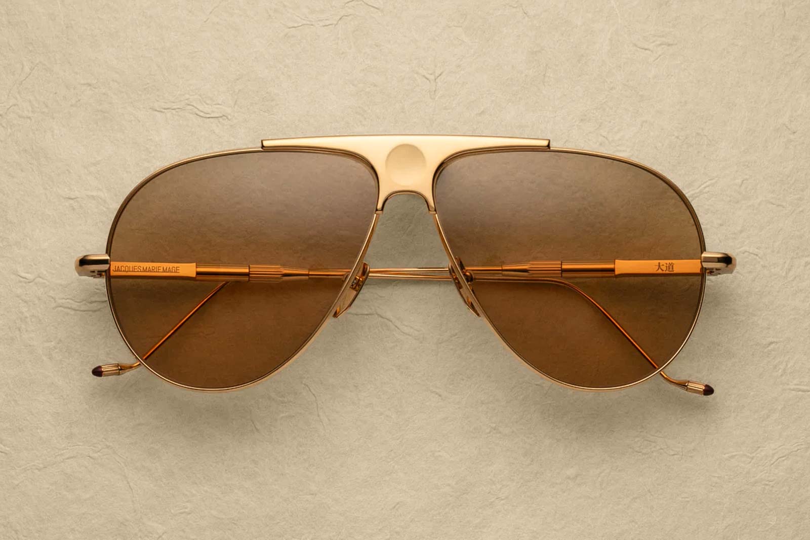 Jacques Marie Mage | Daido in Gold Sunglasses - twelvesixtynine