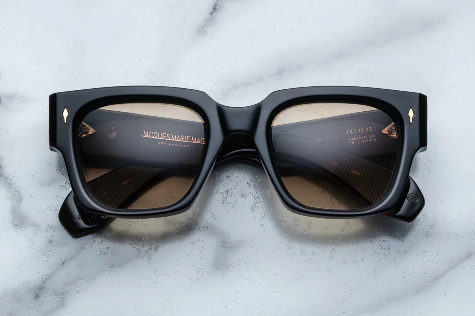 Jacques Marie Mage | Enzo in Noir 15 Sunglasses - twelvesixtynine
