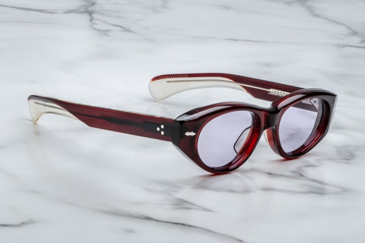 Jacques Marie Mage | Krasner in Cherry Sunglasses - twelvesixtynine