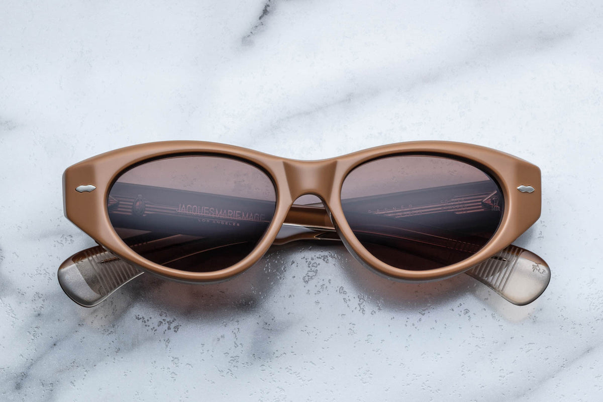 Jacques Marie Mage | Krasner in Tobacco Sunglasses - twelvesixtynine