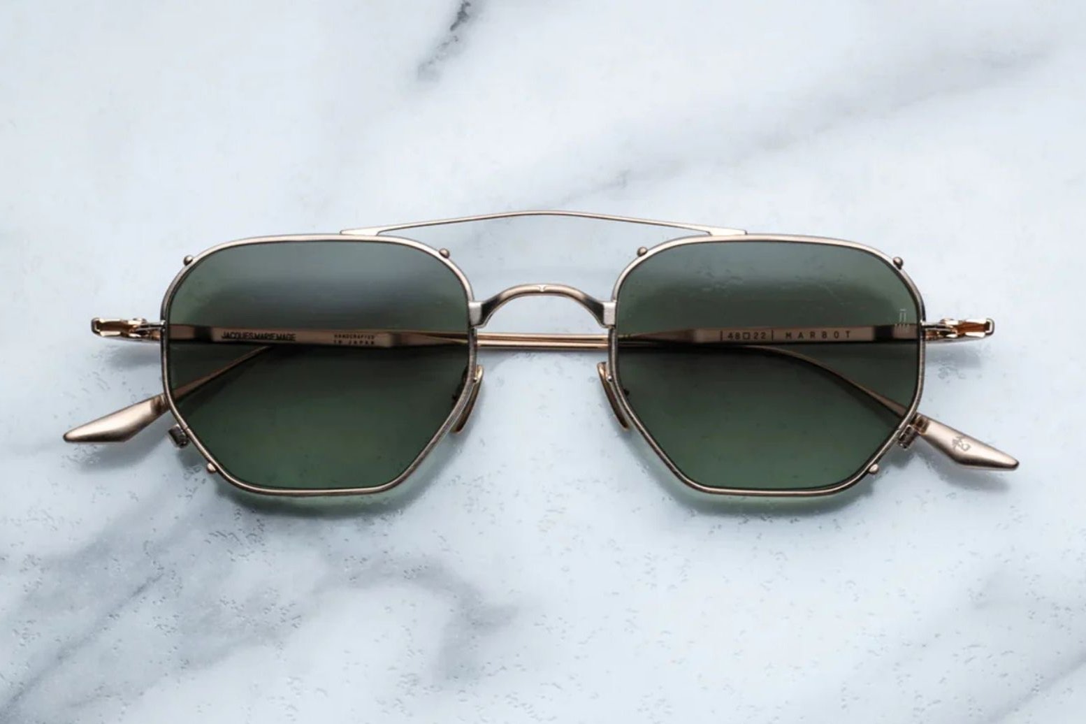Jacques Marie Mage | Marbot Sunglasses in Musket - twelvesixtynine