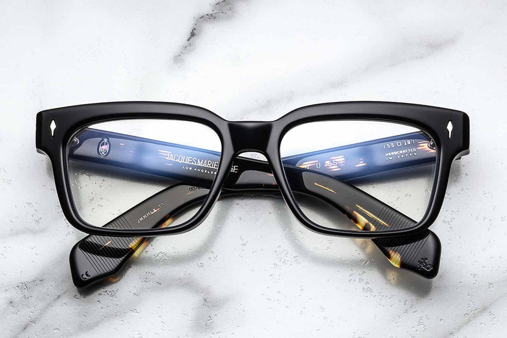 Jacques Marie Mage | Molino 55 in Noir 9 Eyeglasses - twelvesixtynine