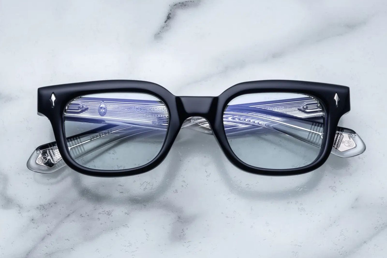 Stewart Eyeglasses in Skye | Jacques Marie Mage - twelvesixtynine