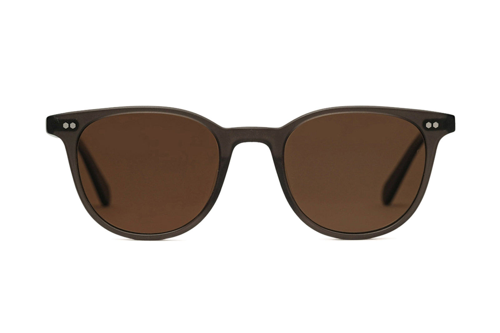 Johann Wolff | Frankie in Matte Smoke Sunglasses - twelvesixtynine