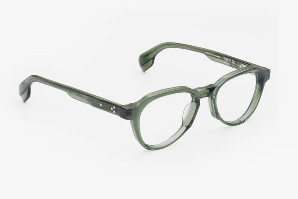 Uniquedesignmilano | The Califfo in Sage Green Eyeglasses - twelvesixtynine
