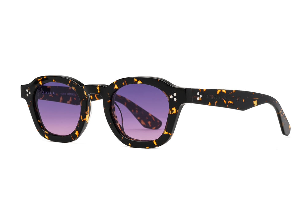 Akila | Logo in Tokyo Tortoise Sunglasses - twelvesixtynine