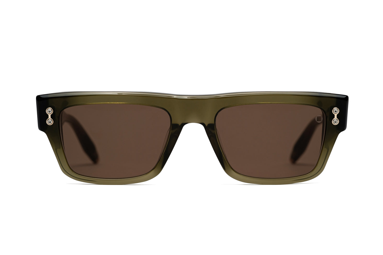 Akoni | Leo in Olive Sunglasses - twelvesixtynine